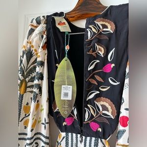 FARM Rio | Dresses | Farm Rio Sand Palms Paradise Embroidered Cut Out ...
